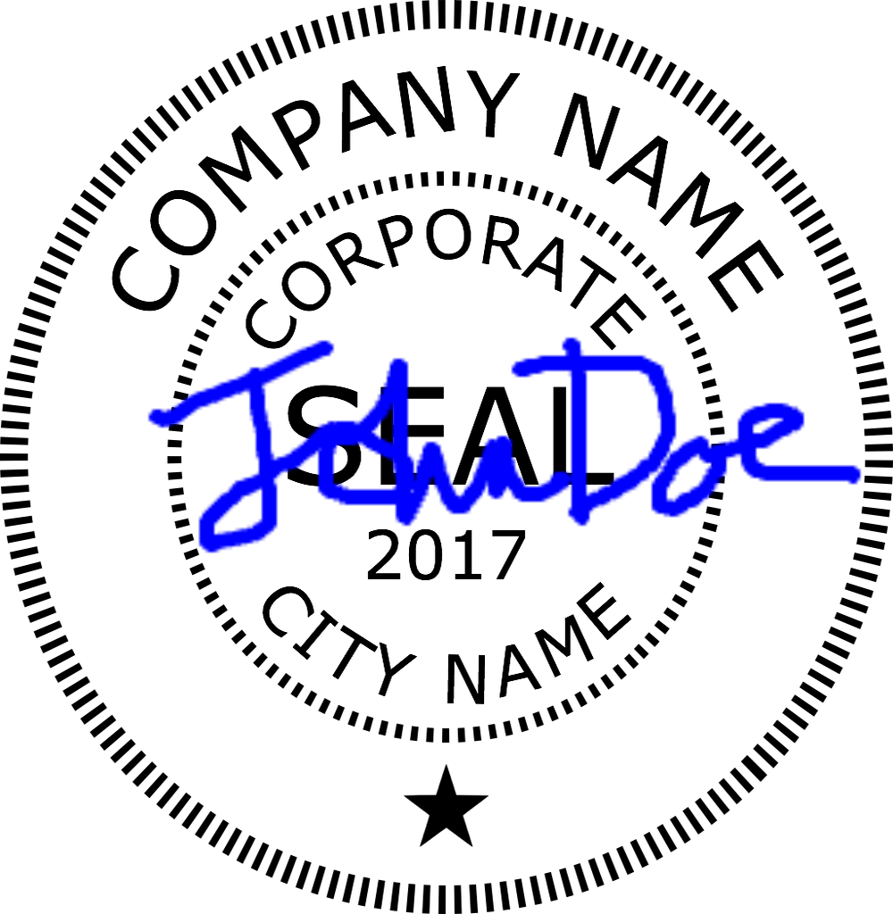 Signature Seal – Design Your Own Digital Seal & Rubber Stamp Online ...